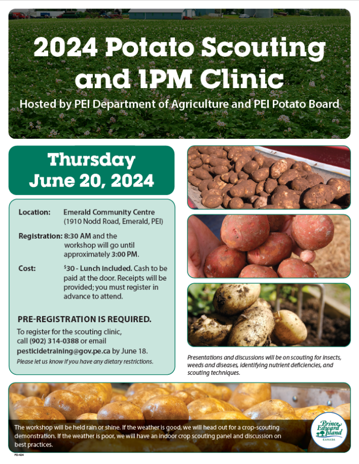 2024 Potato Scouting And Ipm Clinic Pei Potato Agronomy